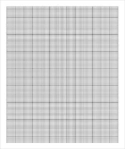 Free Printable Graph Paper PDF Template - Easy Download