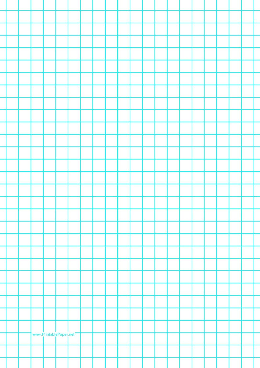 Printable Centimeter Graph Paper or CM Grid Paper PDF