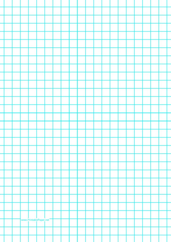 Printable Centimeter Graph Paper or CM Grid Paper PDF