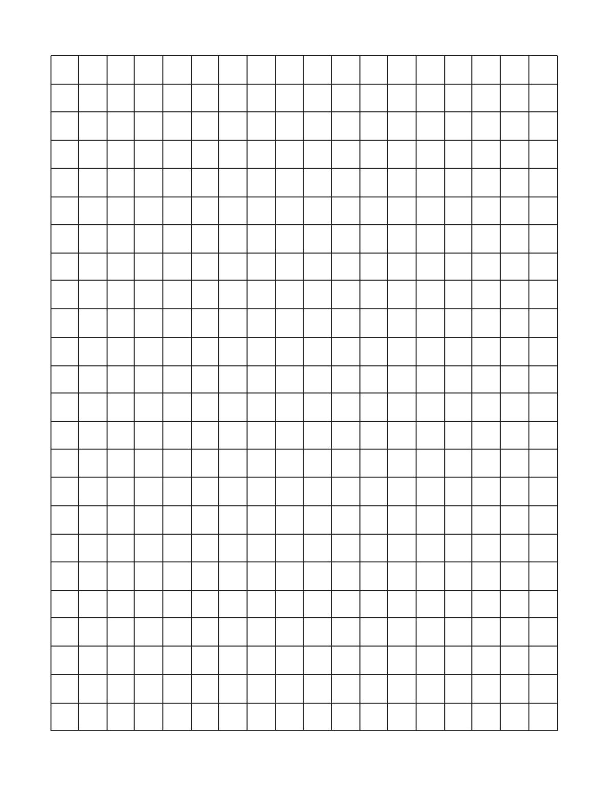 Free Graph Paper Chart Example - Digital Download