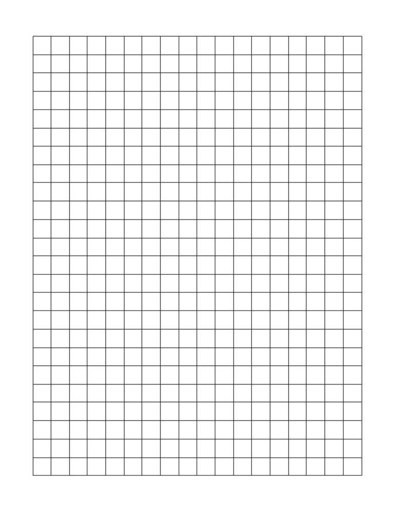 Free Graph Paper Chart Example - Digital Download