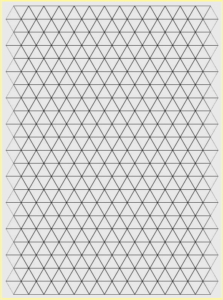 Triangle Graph Paper Printable Template PDF - Free Download