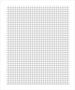 Large Graph Paper Template Printable PDF - Download Now