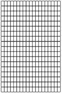 Printable Seed Bead Graph Paper Template - Easy Download