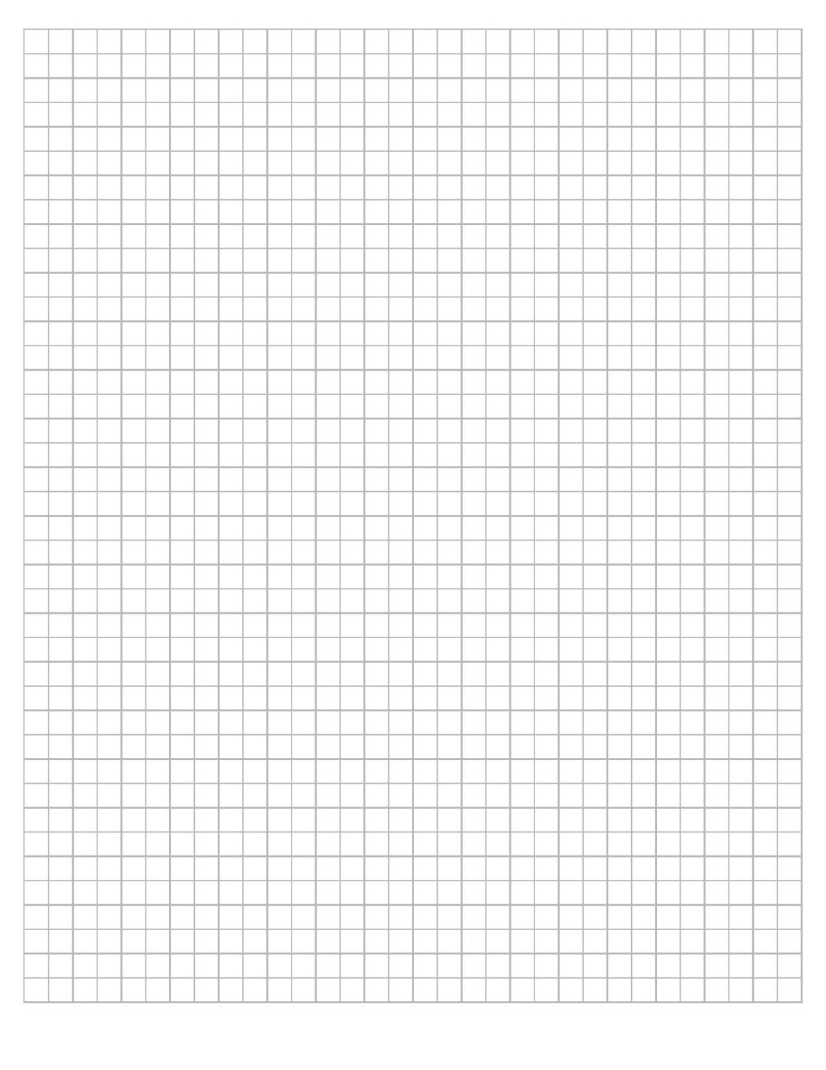 Free Graph Paper Chart Example - Digital Download