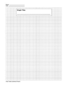 Free Graph Paper Word Template (.Doc) - Editable Paper