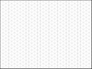 Triangle Graph Paper Printable Template PDF - Free Download