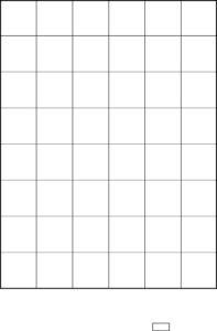 1 Inch Graph Paper Printable | Grid Paper PDF