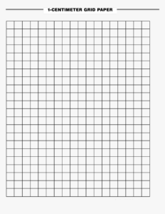 1 CM Graph Paper Printable | 1 Centimeter Graph Paper