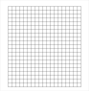 Different Sizes of Graph Paper - CM, MM, Inches
