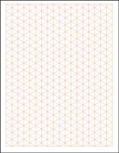 Diamond Graph Paper Printable PDF Template